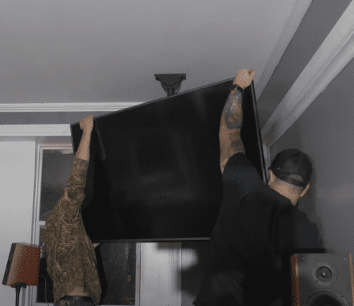 How to Hang a TV Using a Ceiling Mount [2025]